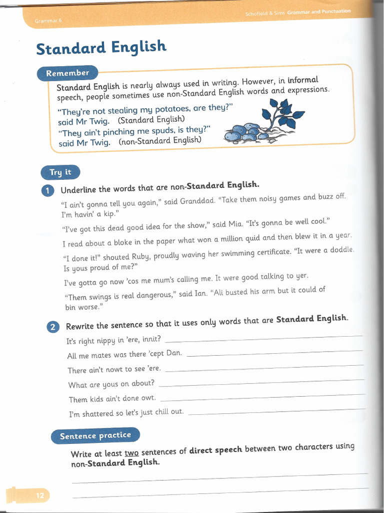 Standard English | PDF