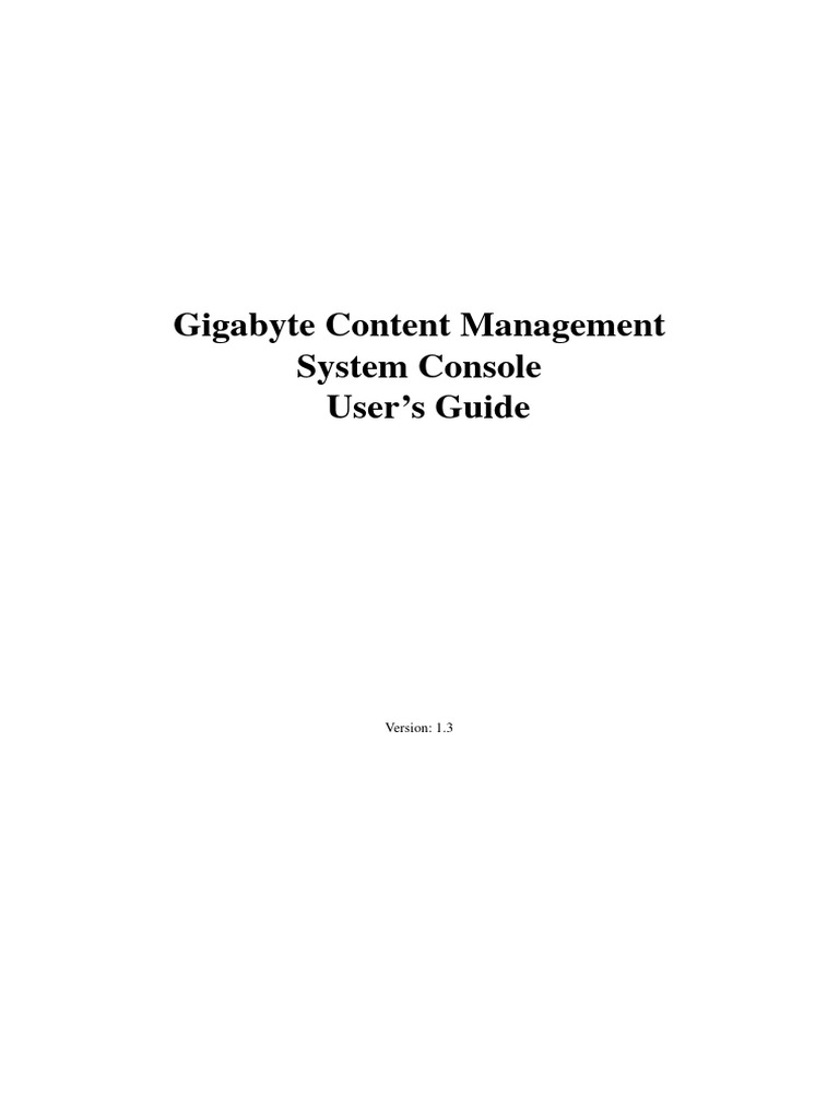 Server Manual Mgt Console Userguide V1 3 Download Free Pdf I Pv6 Command Line Interface
