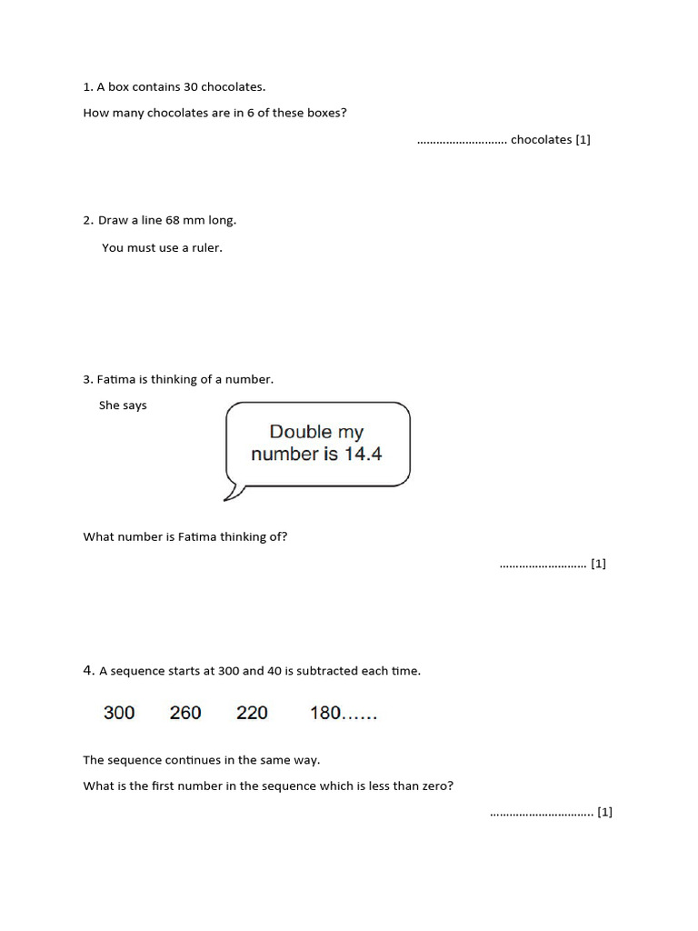 Math p2 | PDF | Speed | Mathematics