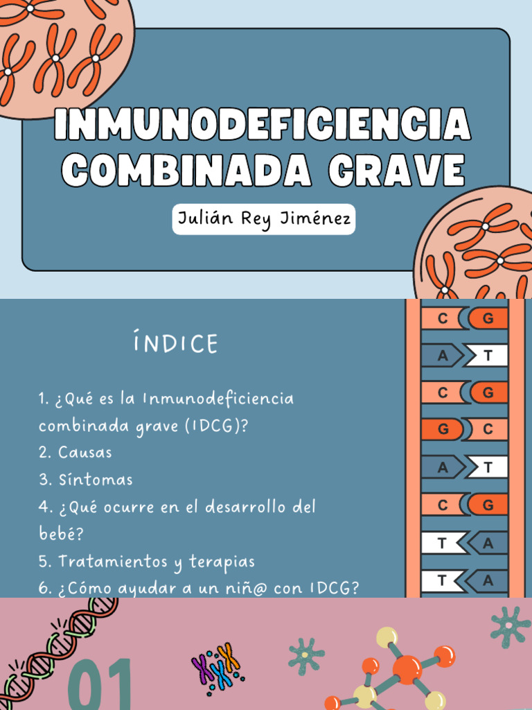 Genetic Mutations Science Presentation in Blue Orange Flat Graphic Style | PDF | Linfocitos ...