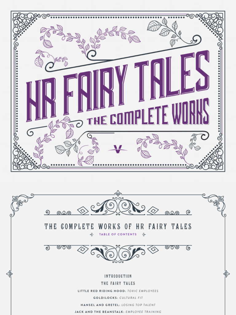 HR Fairy Tales - The Complete Works | PDF | Employee Benefits ...
