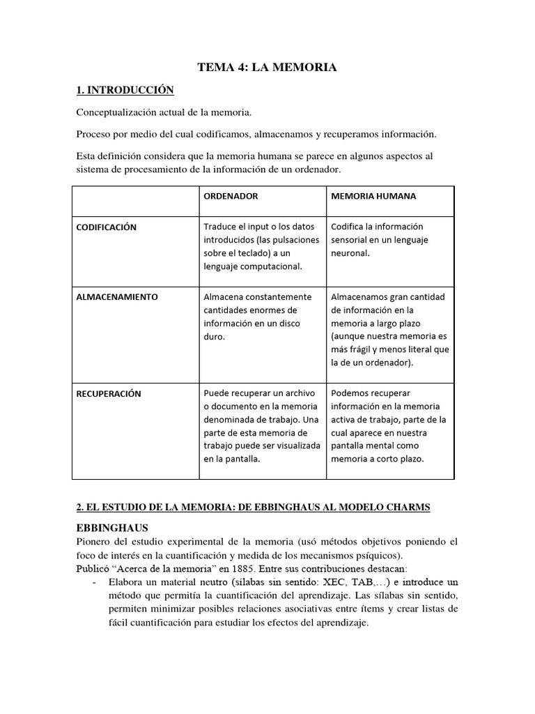 APM Tema-4 | PDF | Memoria | Recuperar (memoria)