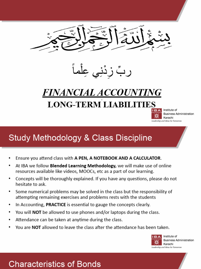 FA - Longterm Liabilities | PDF | Bonds (Finance) | Interest