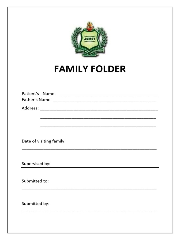 Family Folder | PDF