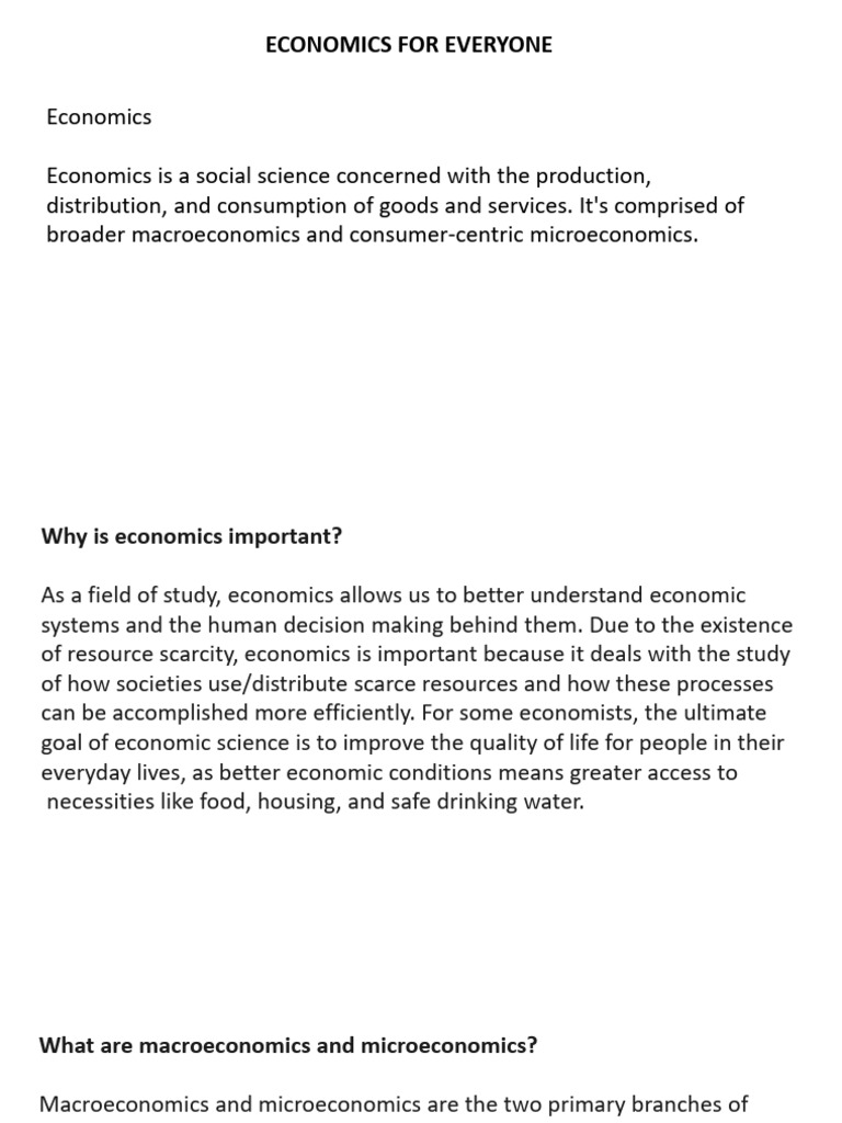 7-Economics For Everyone | PDF | Economics | Inflation