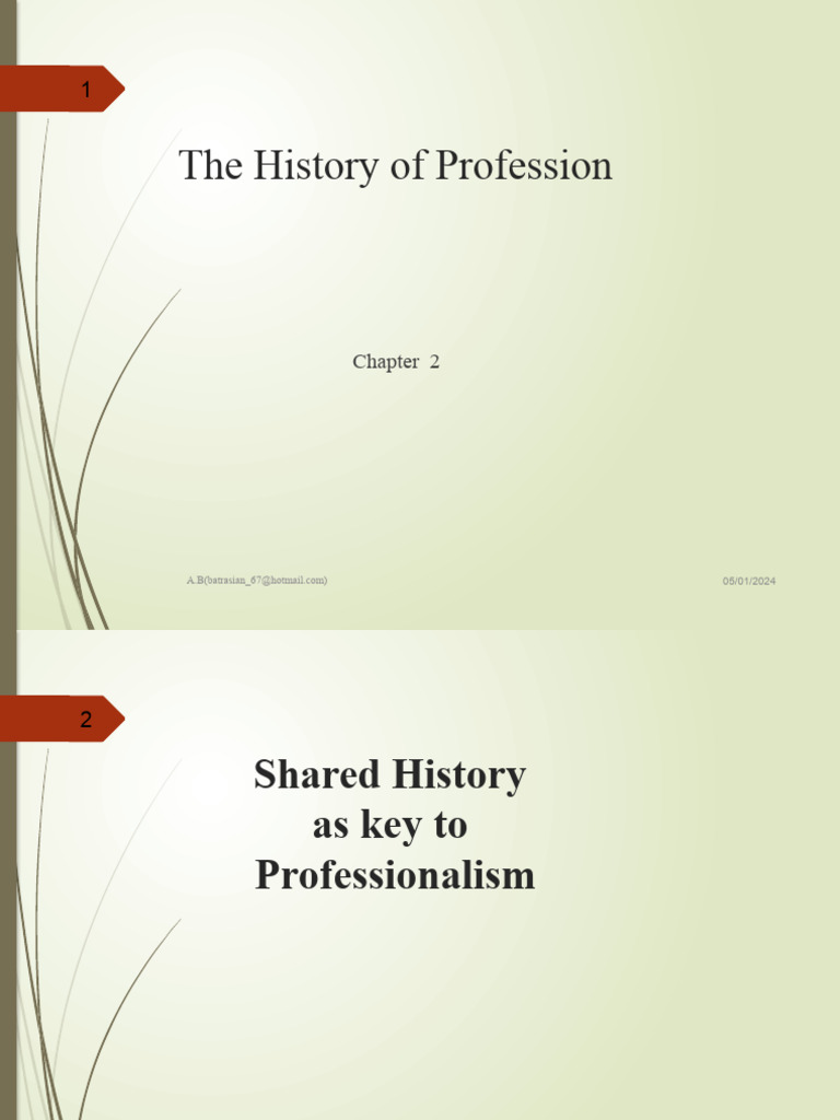 Chapter 2 History of A Profession-1 | Download Free PDF | Physical ... Chapter 2 History of A Profession-1 | Download Free PDF | Physical ...