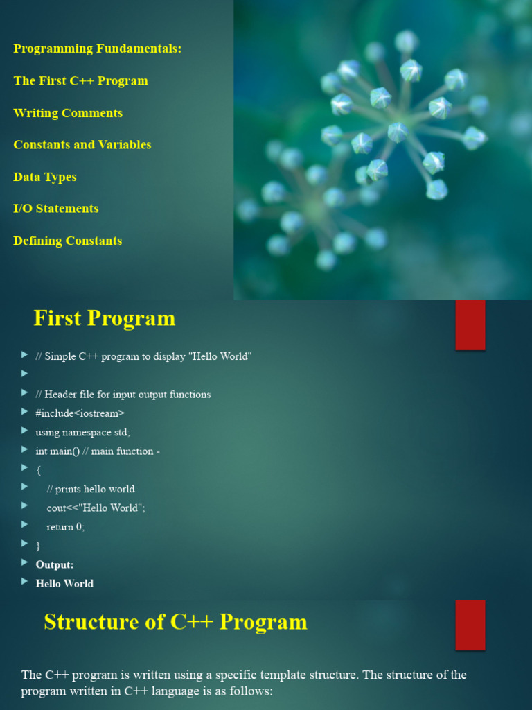 3 Programming Fundamentals | PDF | Computer Program | Programming