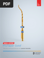 END Document ProTaper Gold Sequence Card | PDF
