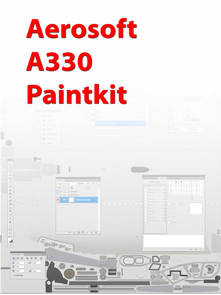 MSFS Airbus Paintkit Manual | PDF | Texture Mapping | 3 D Computer Graphics
