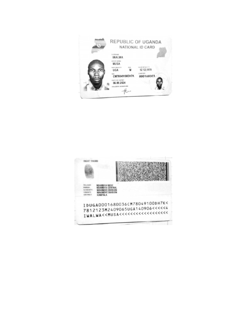 National Id | PDF
