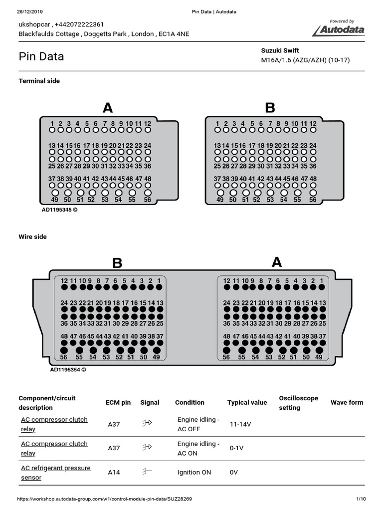 Suzuki Swift M16a-1.6 (Azg-Azh) 2010-17 | PDF | Throttle | Combustion