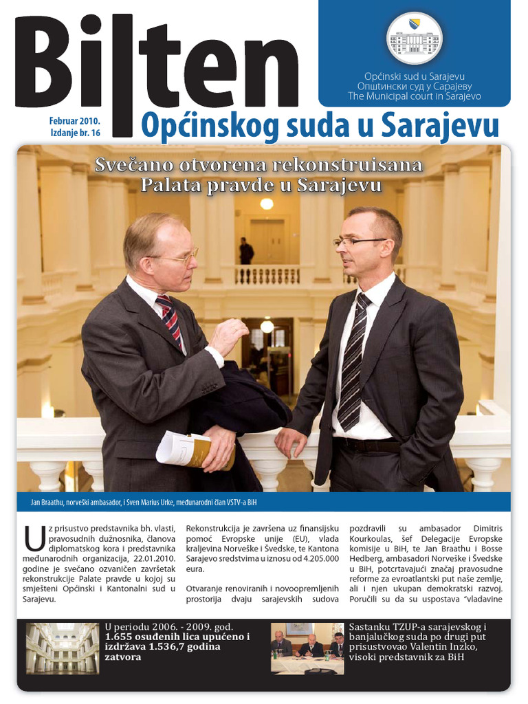 OSS Bilten 16 Finalni | PDF