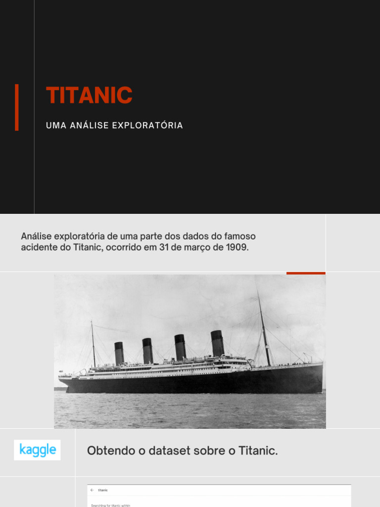 Análise Exploratória Titanic | PDF