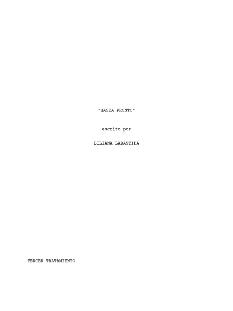 Hasta Pronto - Lilly Labast. | PDF