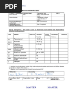 Master Formulation Record Template | PDF | Pharmacy
