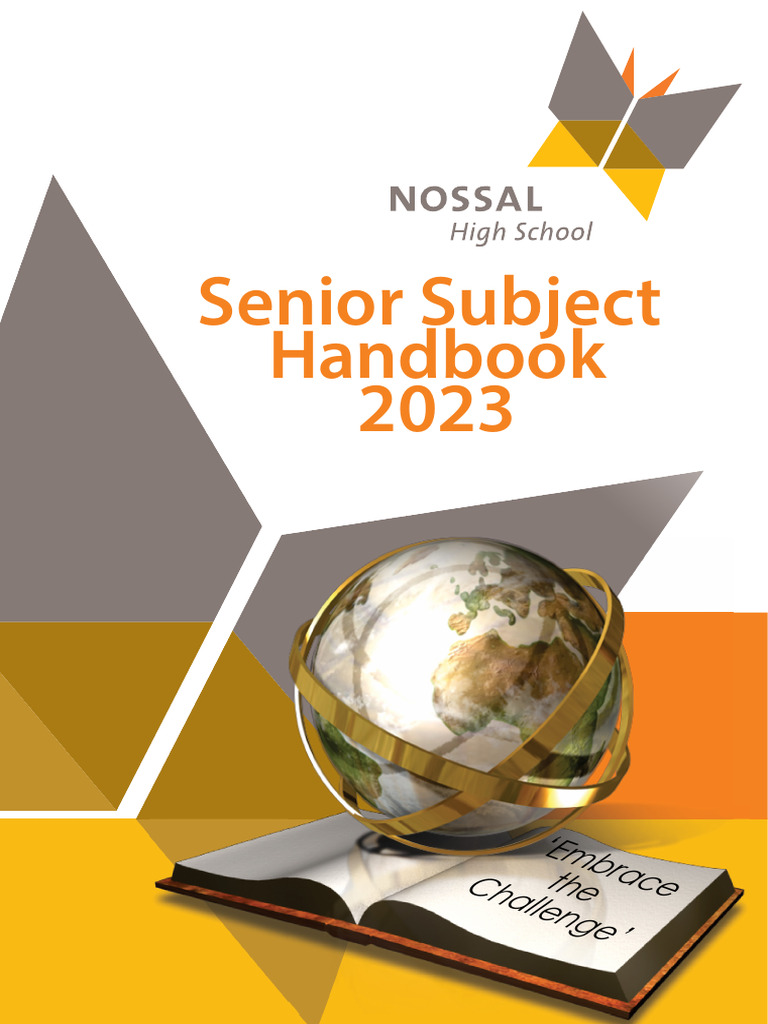 Senior Subject Handbook 2023 | PDF | Dances | Computing