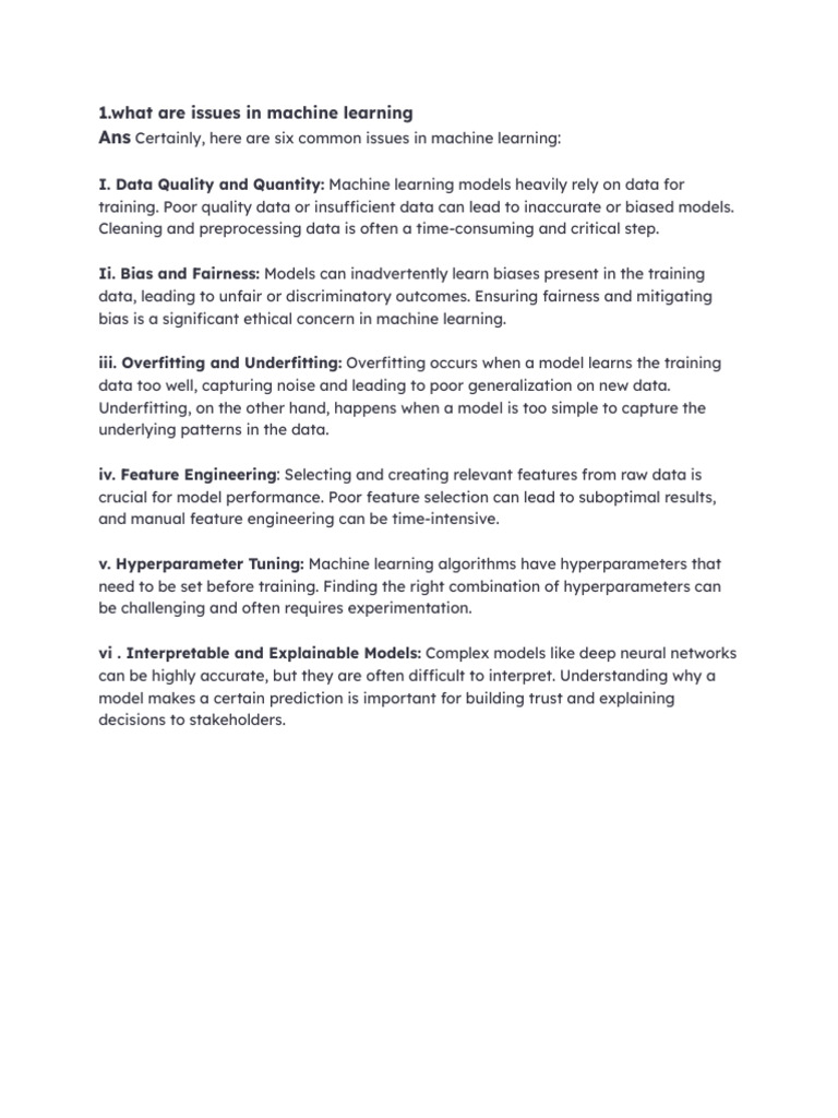 ML Module 1 | PDF | Machine Learning | Computer Vision