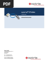 Optris CT Manual | PDF