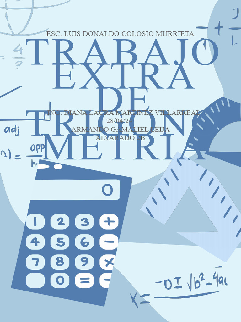 Proyecto Mate | Descargar gratis PDF | Funciones trigonométricas | Trigonometría