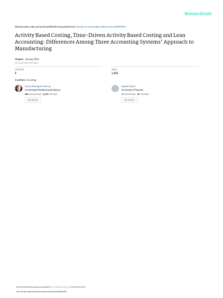 Artikel ABC Lean - 2 | PDF | Lean Manufacturing | Business