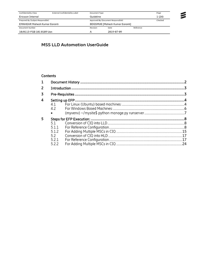 EFP Automation User Guide | PDF | Python (Programming Language) | Sudo