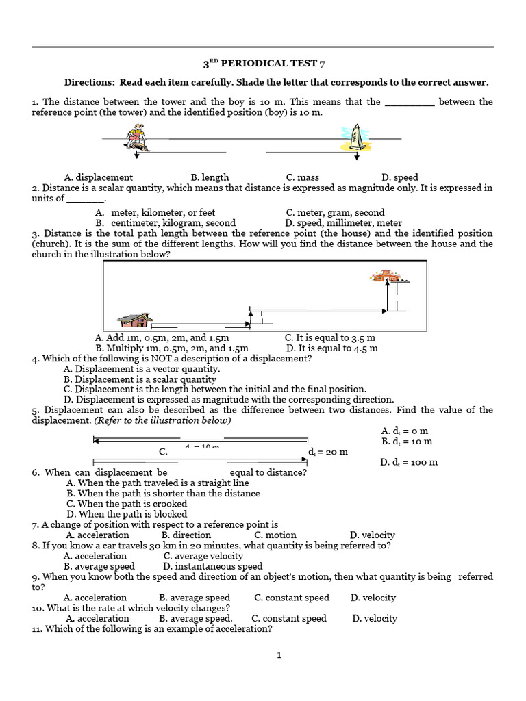 Grade 7 Periodical Exam | PDF | Waves | Electromagnetic Radiation