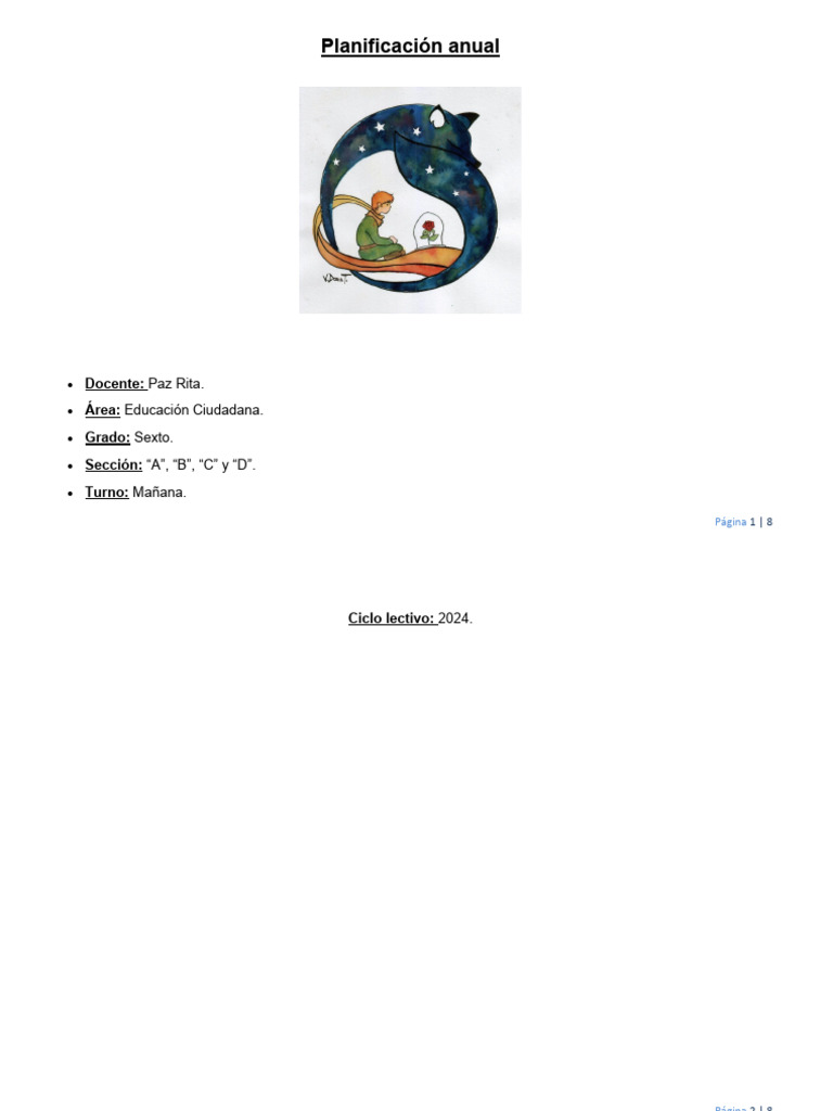 Planificación Ed. Ciud. 2024 Nueva | PDF | Democracia | Ideologías ...