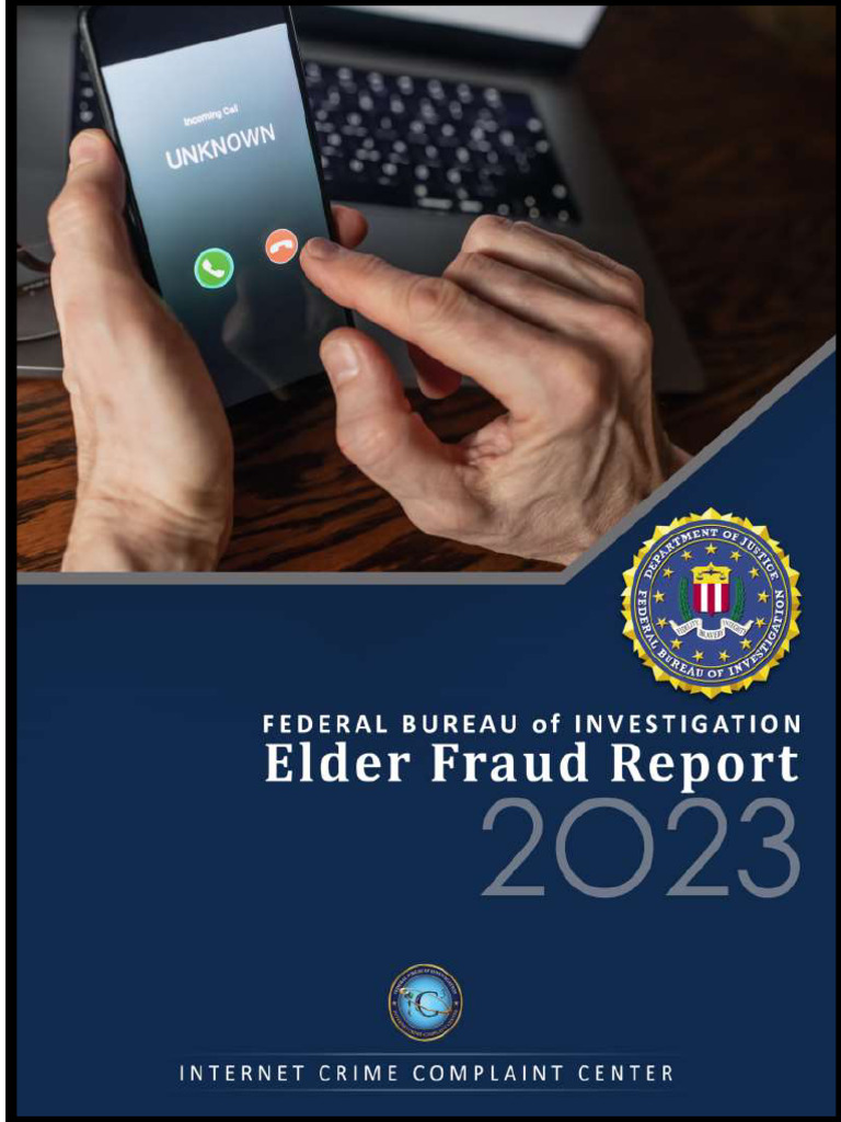 FBI Elder Fraud Report 2023 | PDF | Fraud | Cryptocurrency
