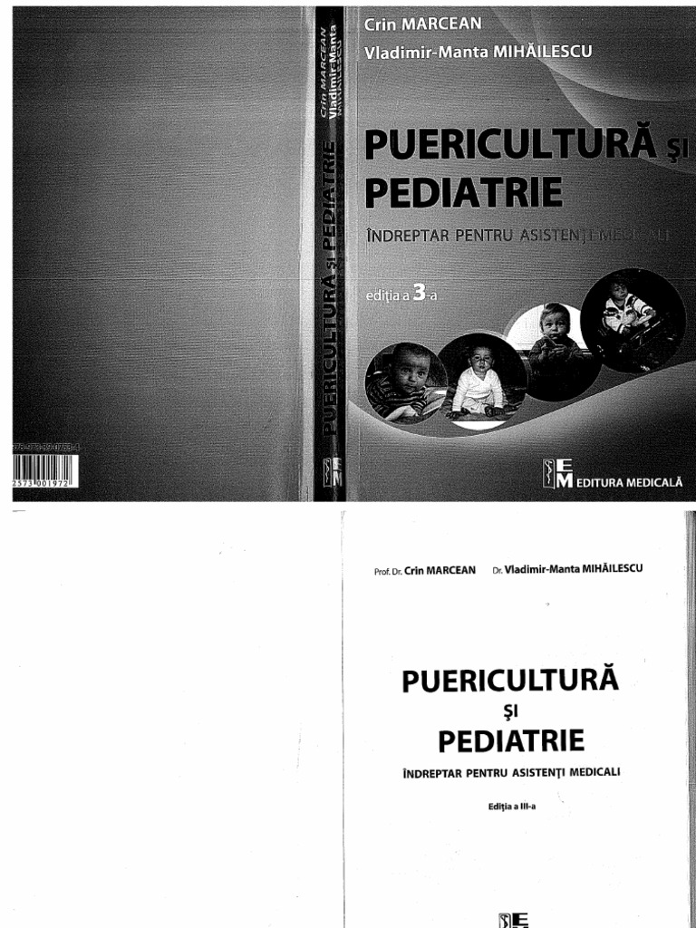 Crin Marcean, Mihai Manta Mihailescu - Puericultura Și Pediatrie | PDF