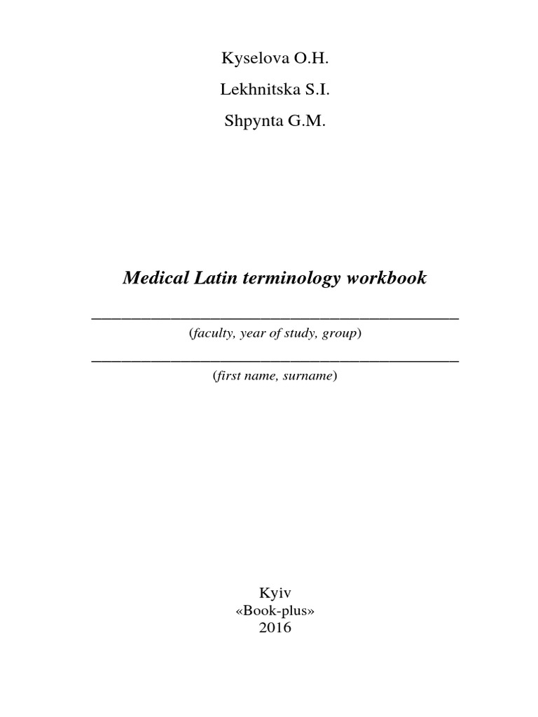 Workbook Latin | PDF