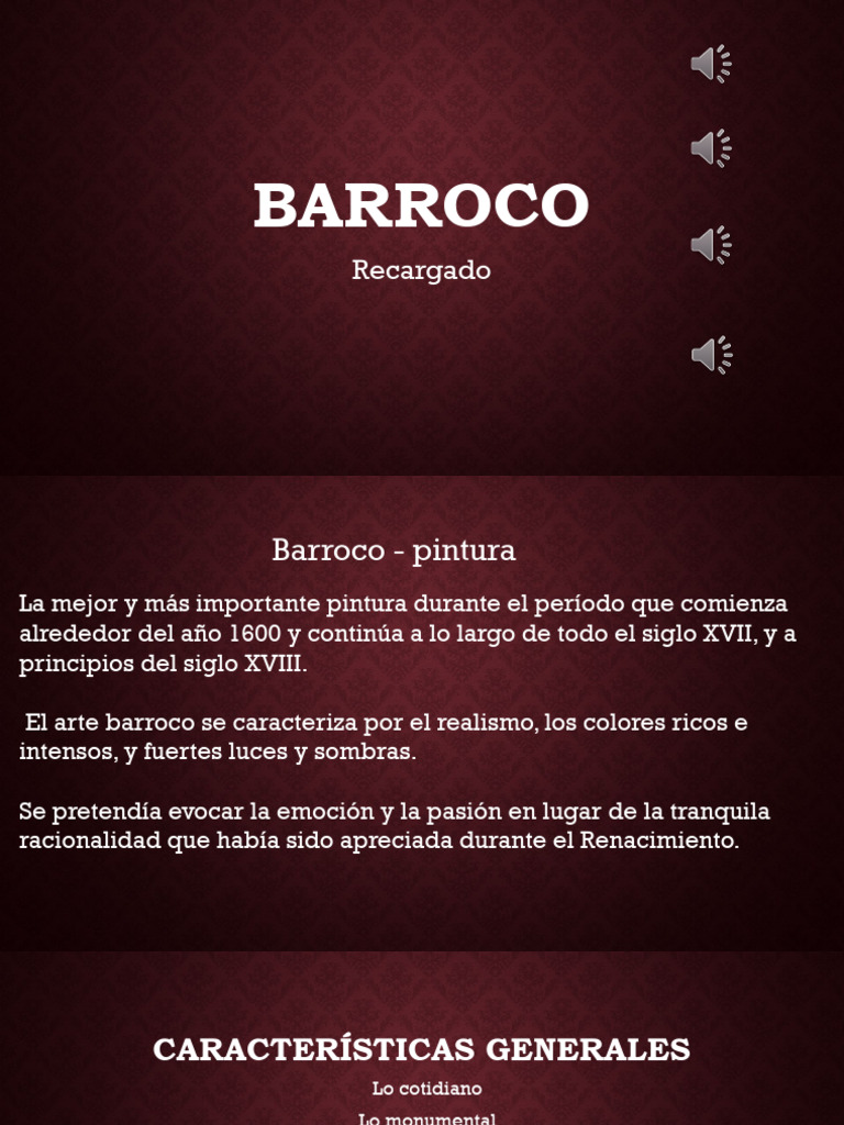 BARROCO Pintura (Parte 1) | PDF | Pinturas | Barroco
