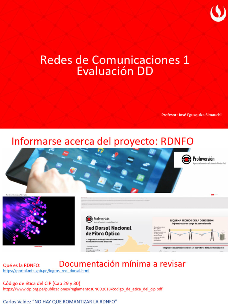 DD Redes de Comunicaciónes 1 | PDF | Ingeniería