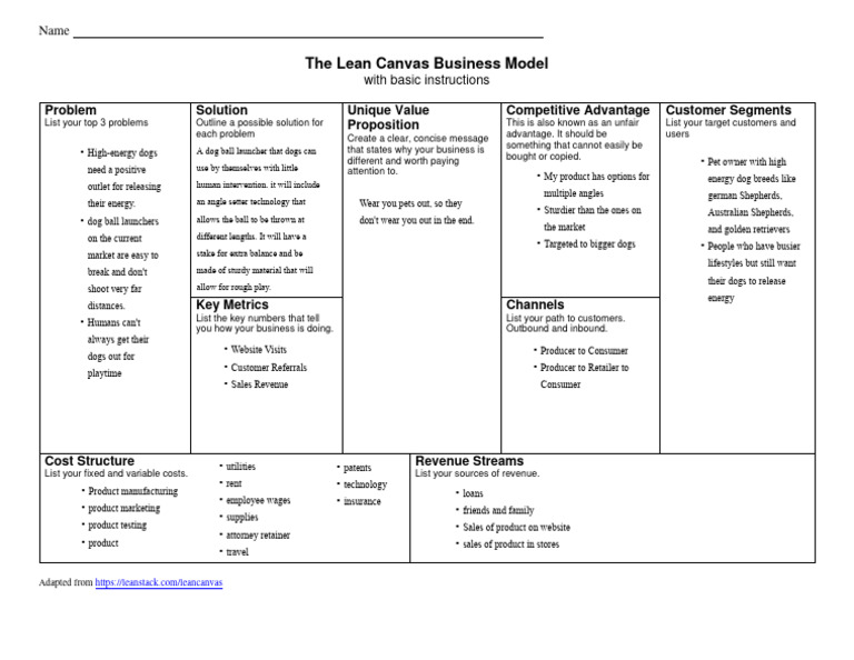 Example LCBM | PDF | Dogs | Market Segmentation
