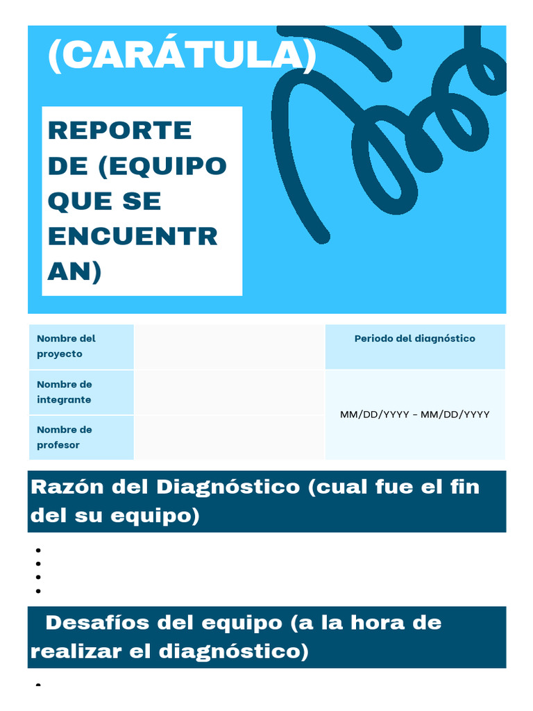 Modelo de Reporte | PDF