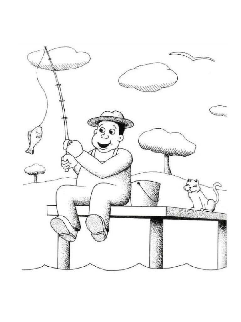 Serie Del Pescador y El Pelícano. ADOS VIÑETAS | PDF