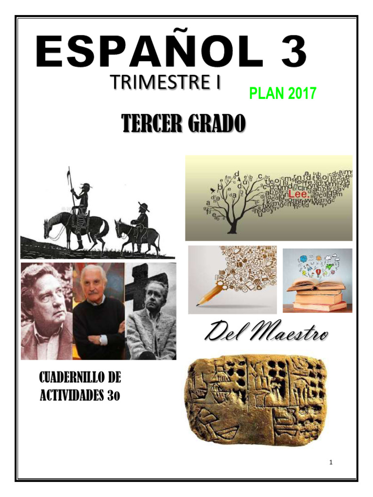 Español 3 T1 Maestro | PDF | Novelas | Narración