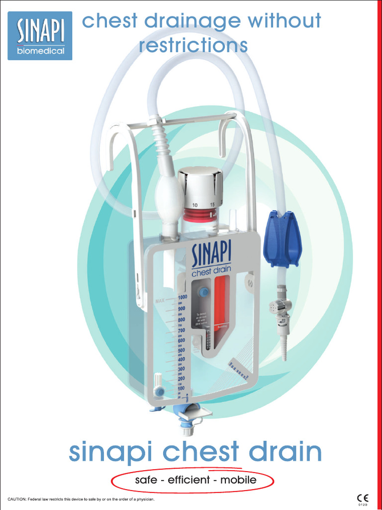 Sinapi Chest Drain Brochure-Nuveos | PDF | Respiratory System | Medical ...
