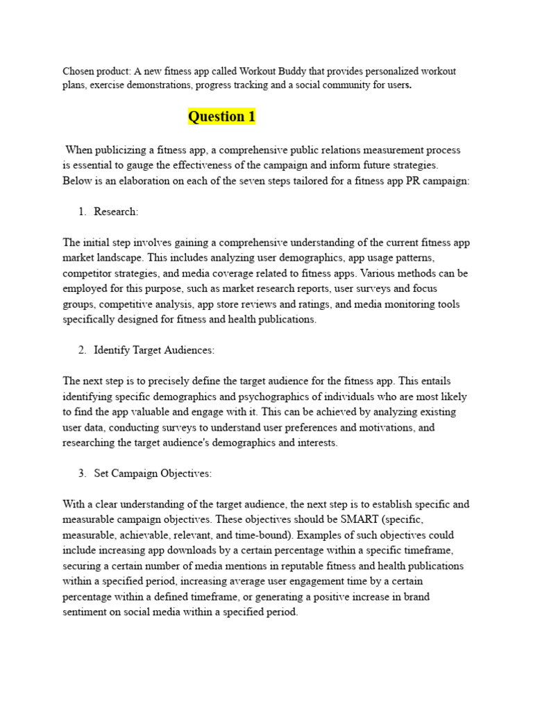 PR Final Exams | PDF | Target Audience | Social Media