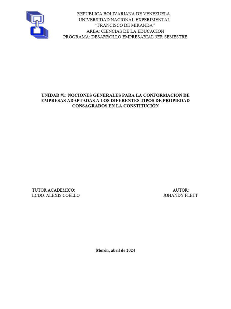 Laboratorio Actividad De La Unidad 1 Johandy Flett Descargar Gratis