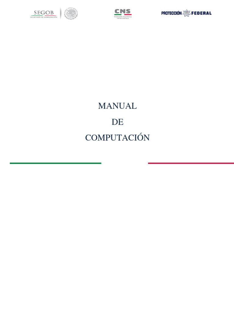 Manual de Computacion | PDF | Ordenador portátil | Ventana (informática)