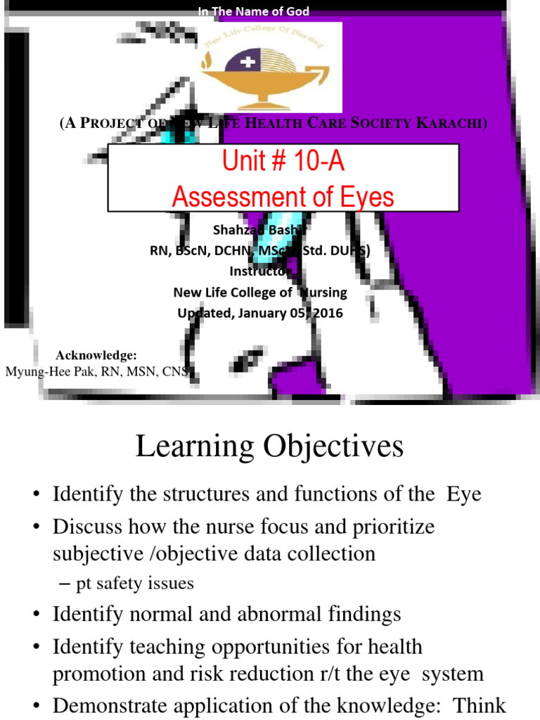 Eye Assessment | PDF | Human Eye | Visual Acuity