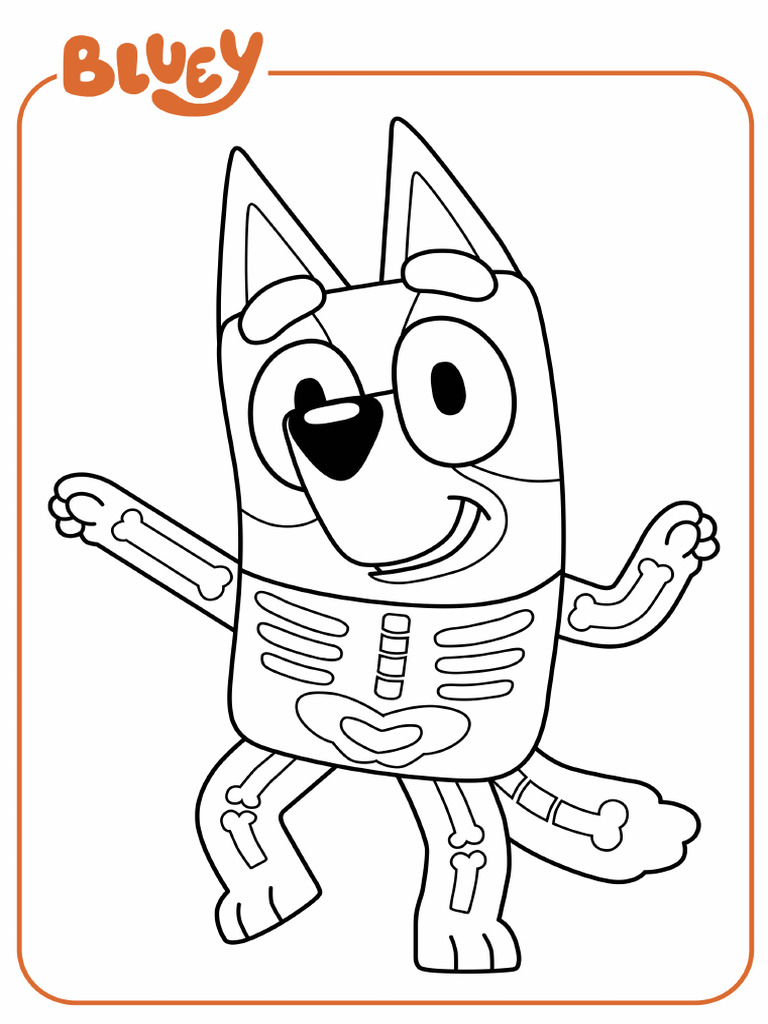 Bluey Skeleton | PDF