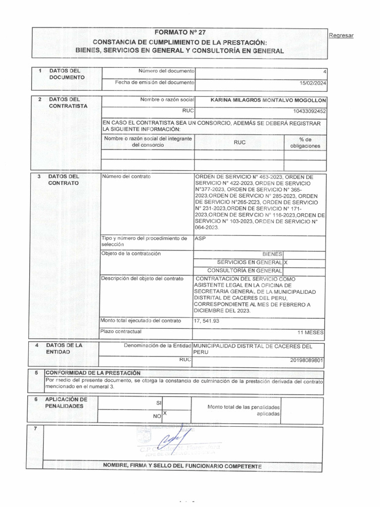 Constancia MDCP | PDF