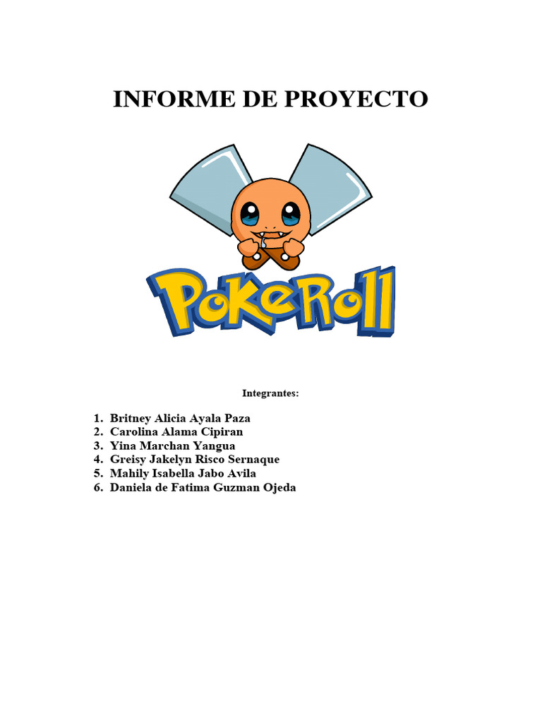 Informe de Proyect1 | PDF