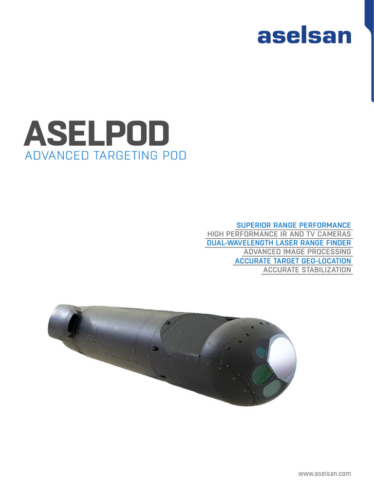 Aselsan Aselpod | PDF | Camera | Laser