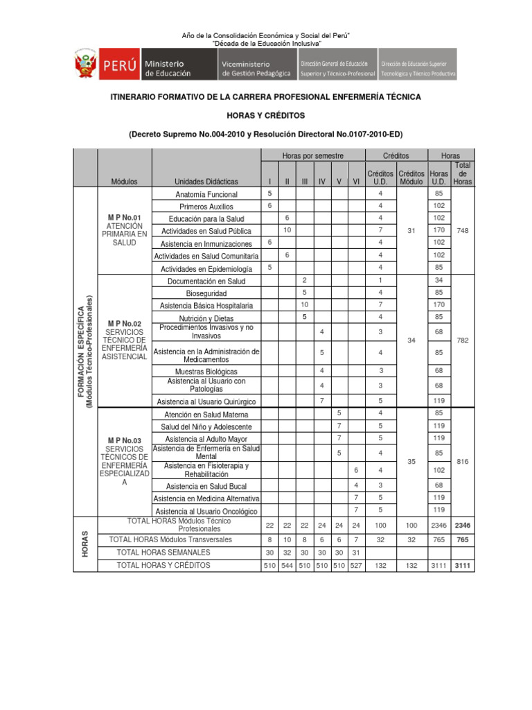 Itinerario Formativo | Descargar gratis PDF | Programas sociales | Cuidado de la salud