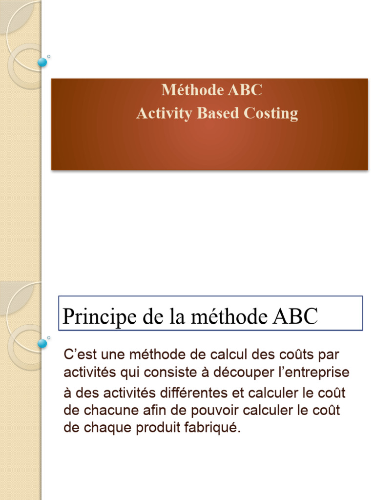Methode ABC | PDF