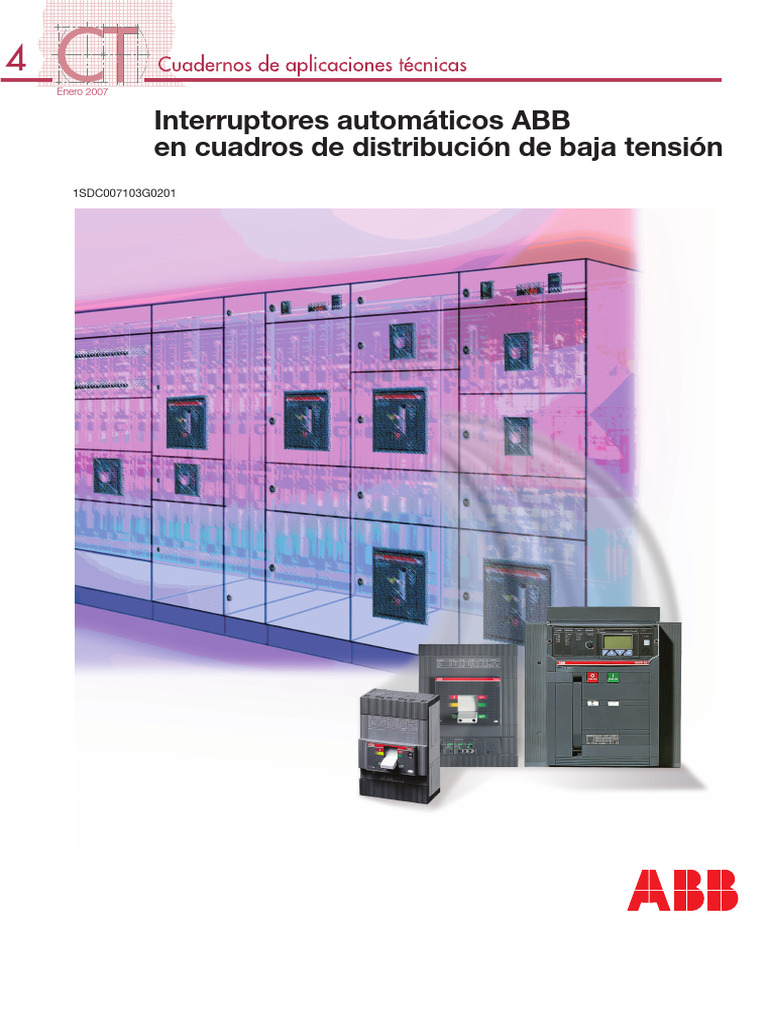 CT - 4 - Interruptores Automáticos ABB en Cuadros de Distribución de Baja Tensión | PDF ...