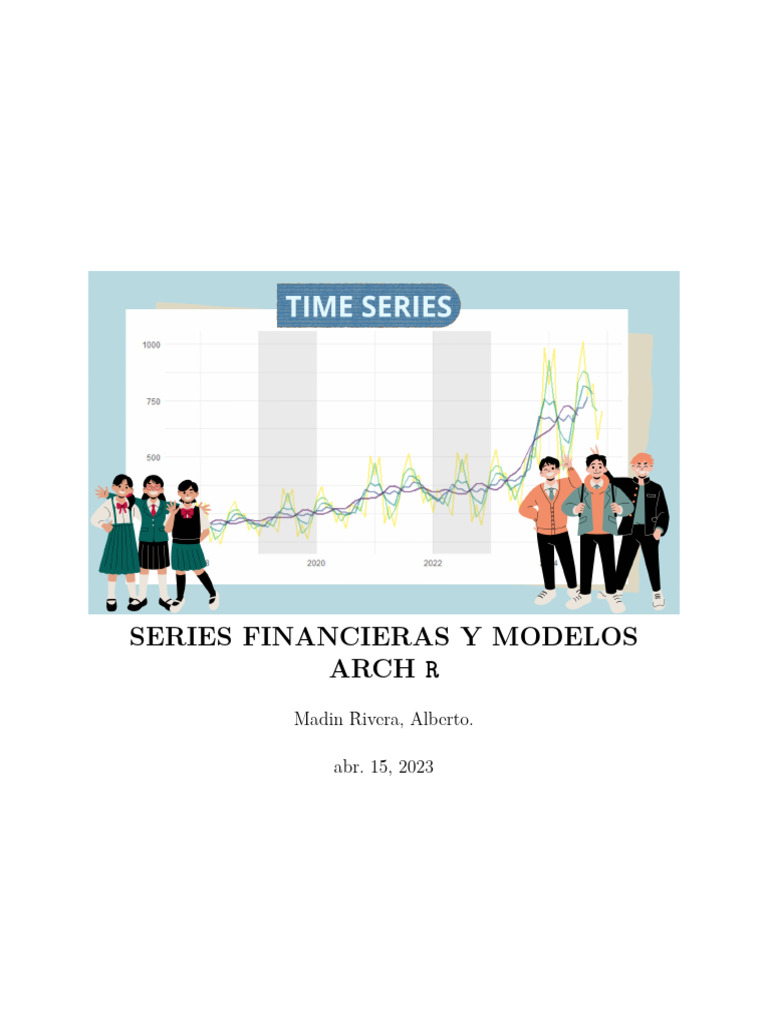 Arch Model in R 1681621254 | PDF | Economias | Matemáticas Aplicadas