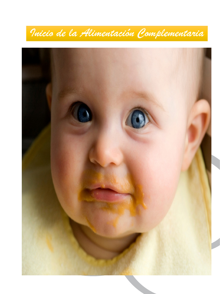 Alimentación Complementaria | PDF | Alimentos | Amamantamiento